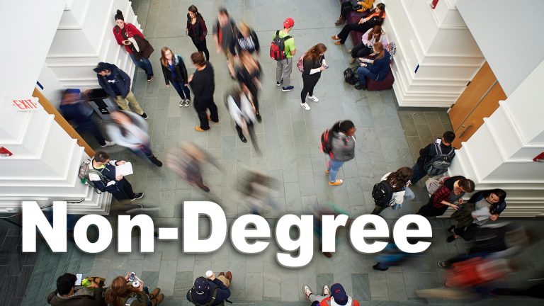 | Non-Degree and Visiting Student Services